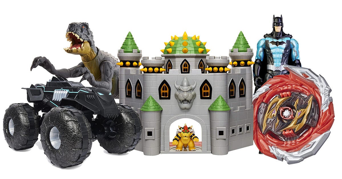 Buy 2 Get 1 Free Toy Sale on Amazon: Batman, Super Mario, Jurassic ...