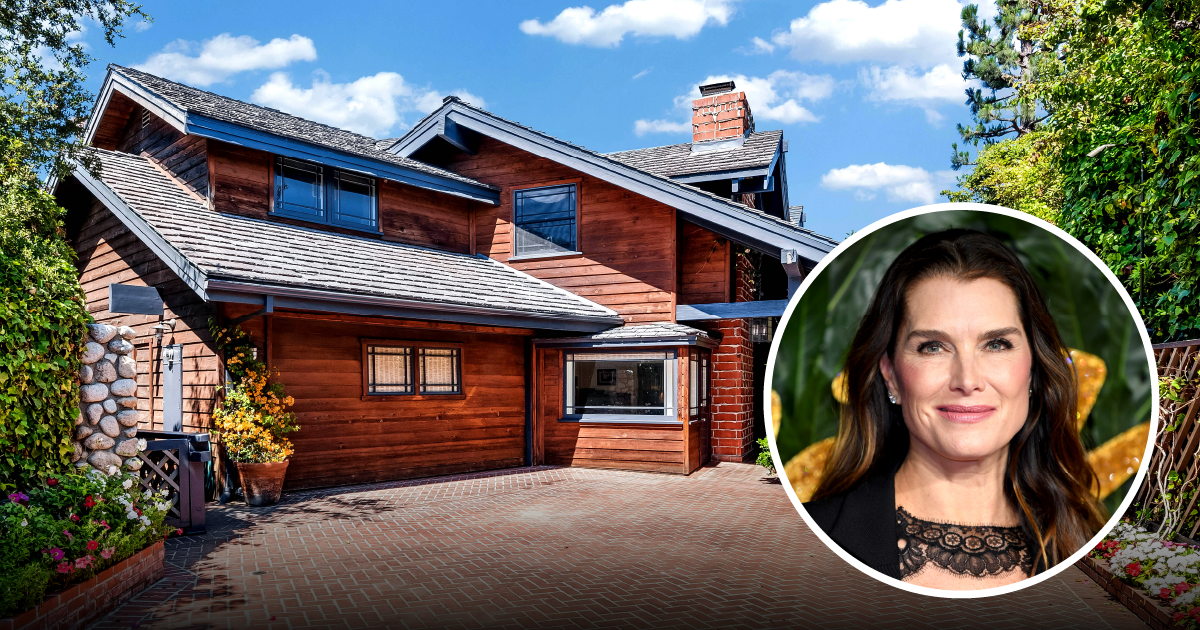 Peek Inside Brooke Shields' Cozy Chalet-Style $7.4M Pacific Palisades Home