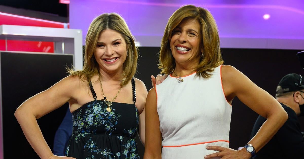 Jenna Bush Hager Tears Up Over Hoda Kotbs Return To Today