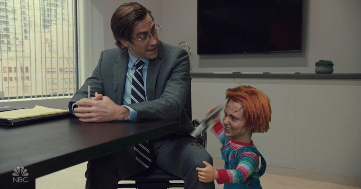 Saturday Night Live Chucky Parody Puts Killer Doll in an Office Job