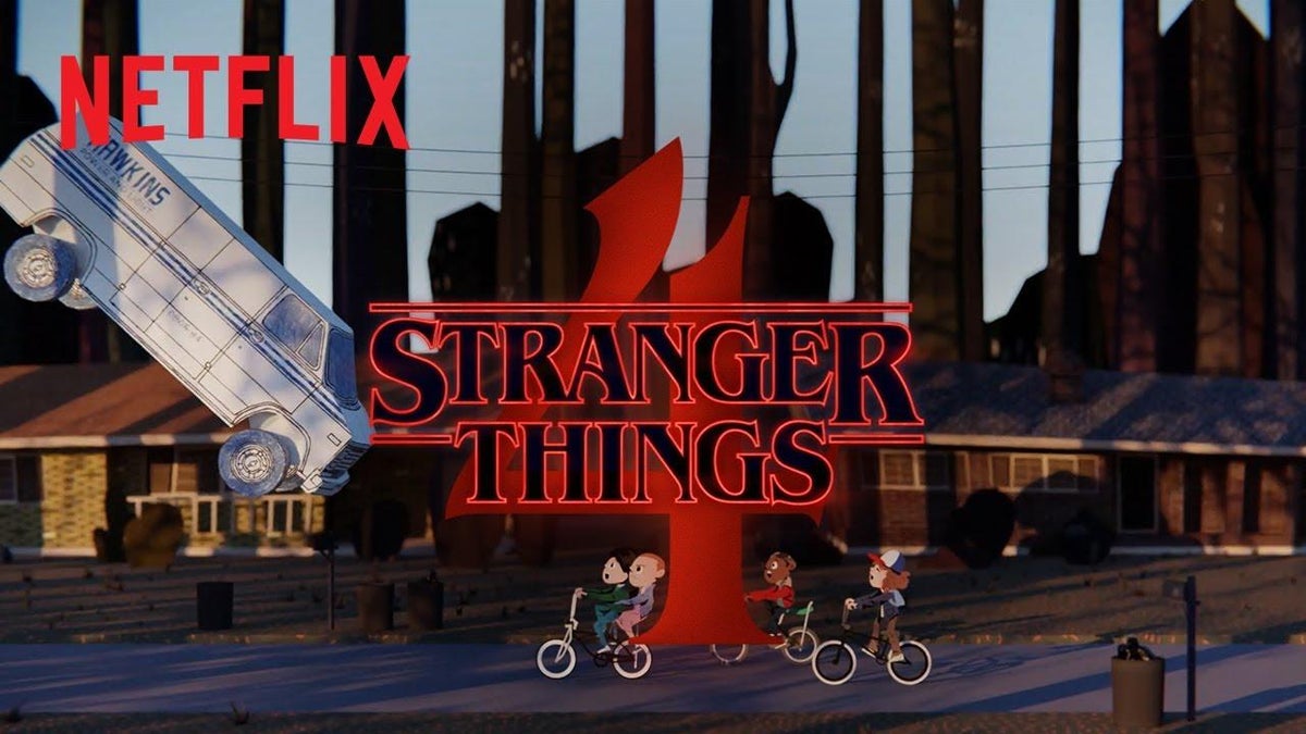 Stranger Things Releases Stranger Morning Cartoons Animated Shorts ...
