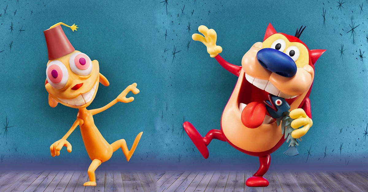 Ren & Stimpy Ultimates Action Figures Aren't Space Madness