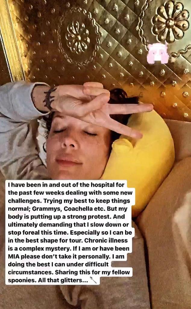 Halsey Hospitalized Multiple Times Amid Ongoing Health Issues