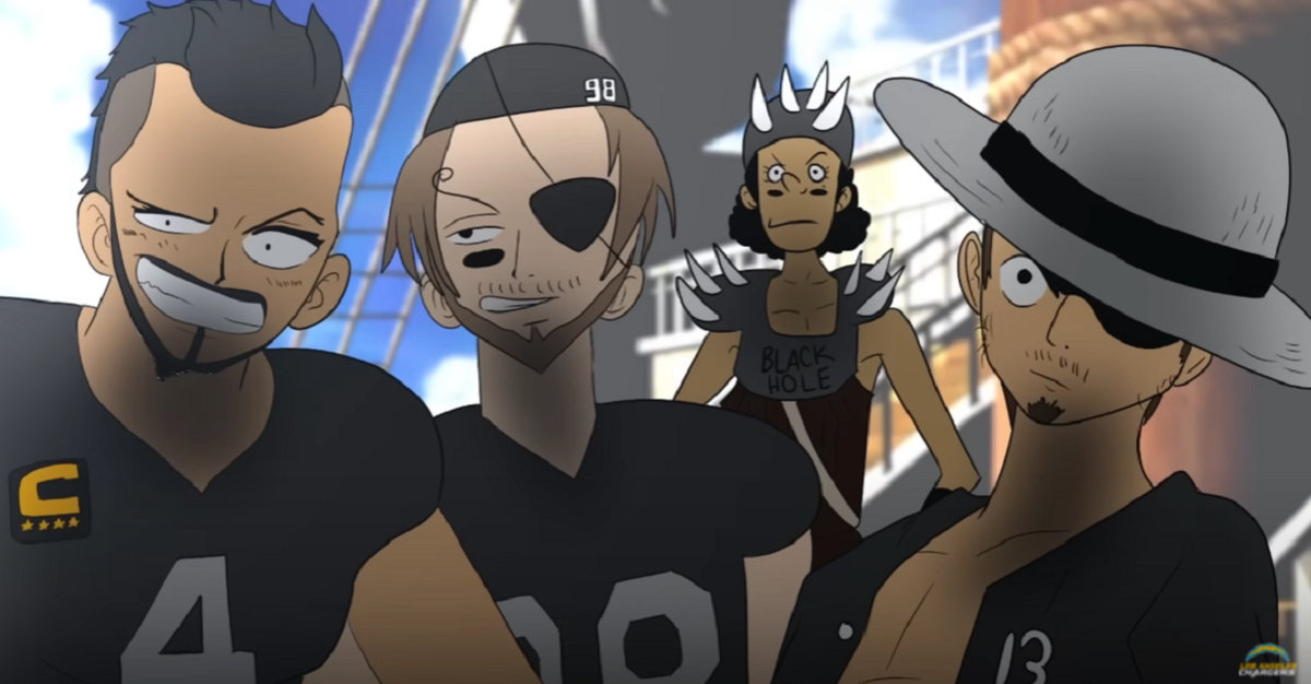 Los Angeles Chargers Release New NFL Anime