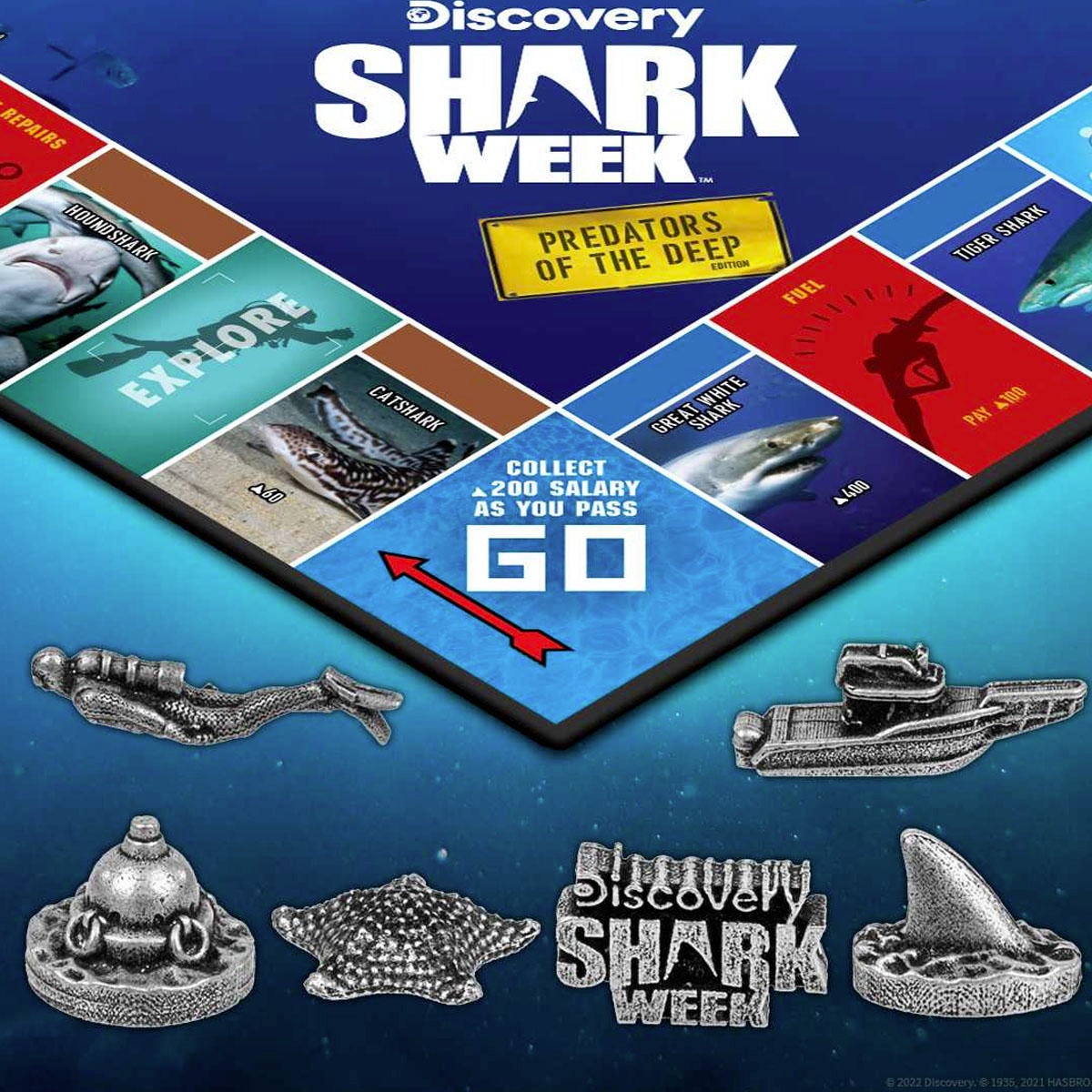 Shark Week Gets an Official Edition of Monopoly