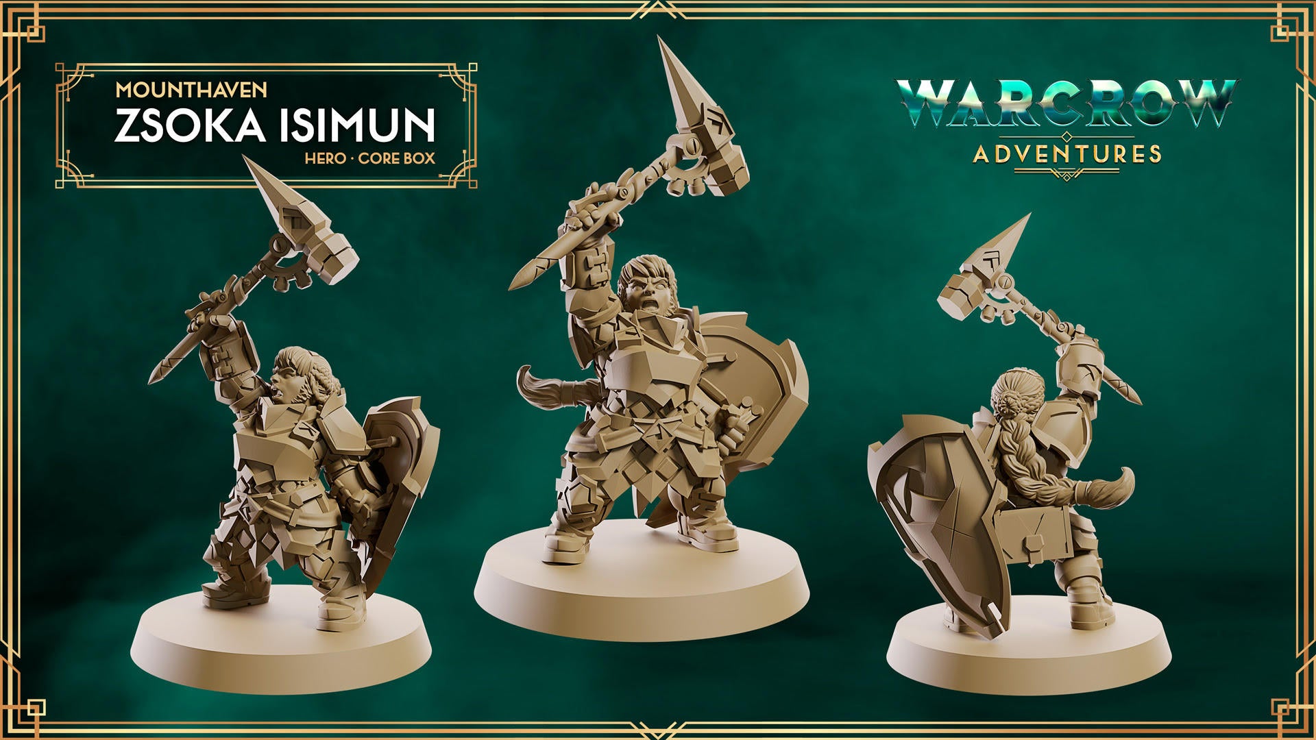 Corvus Belli Reveals First Look at Warcrow Miniatures