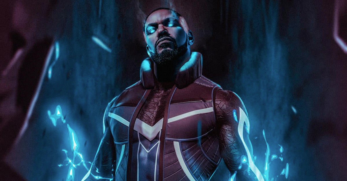 The Boys Star Becomes Blue Marvel in Dope Captain Marvel 2 Fan Art