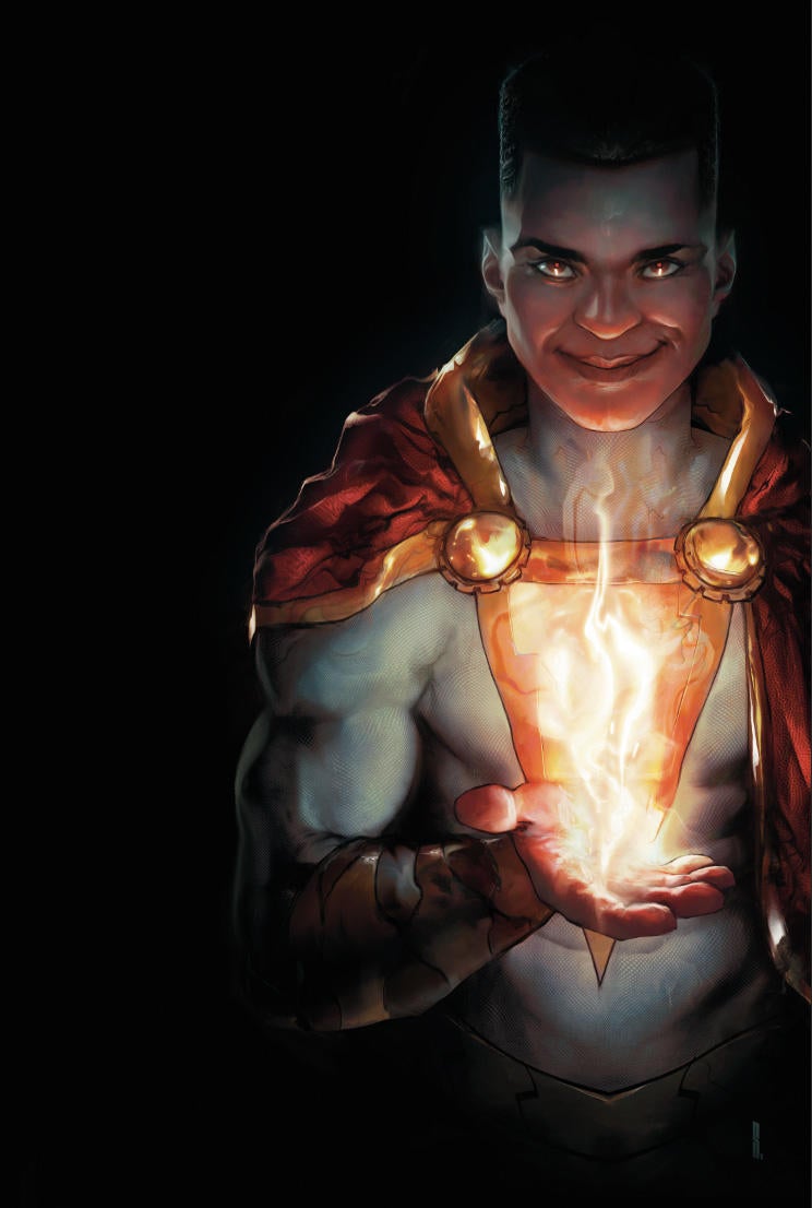DC Reveals First Look at Bolt in Stunning Black Adam Covers (Exclusive)