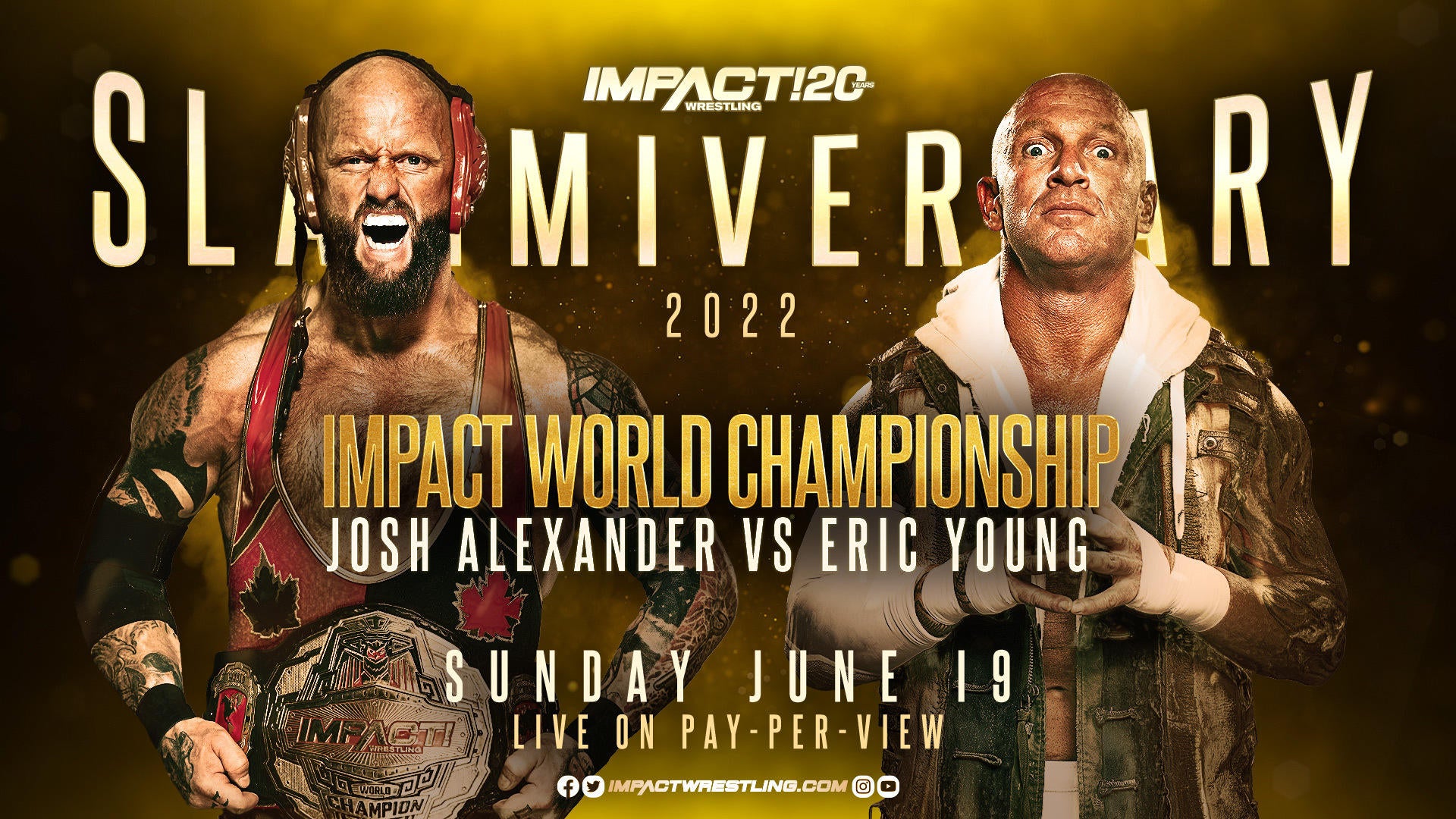Impact Wrestling World Champion Josh Alexander Talks Slammiversary ...