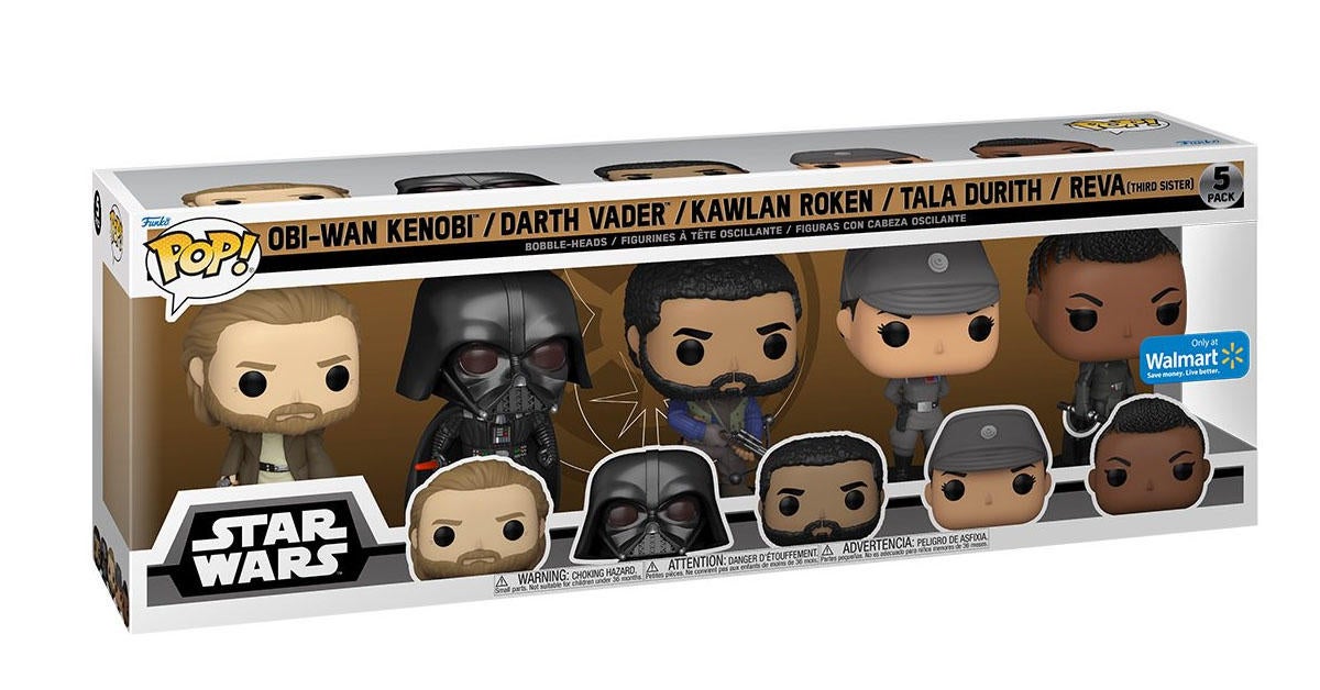 Star Wars: Obi-Wan Kenobi Funko Pop 5-Pack Exclusive Is Up for Pre-Order