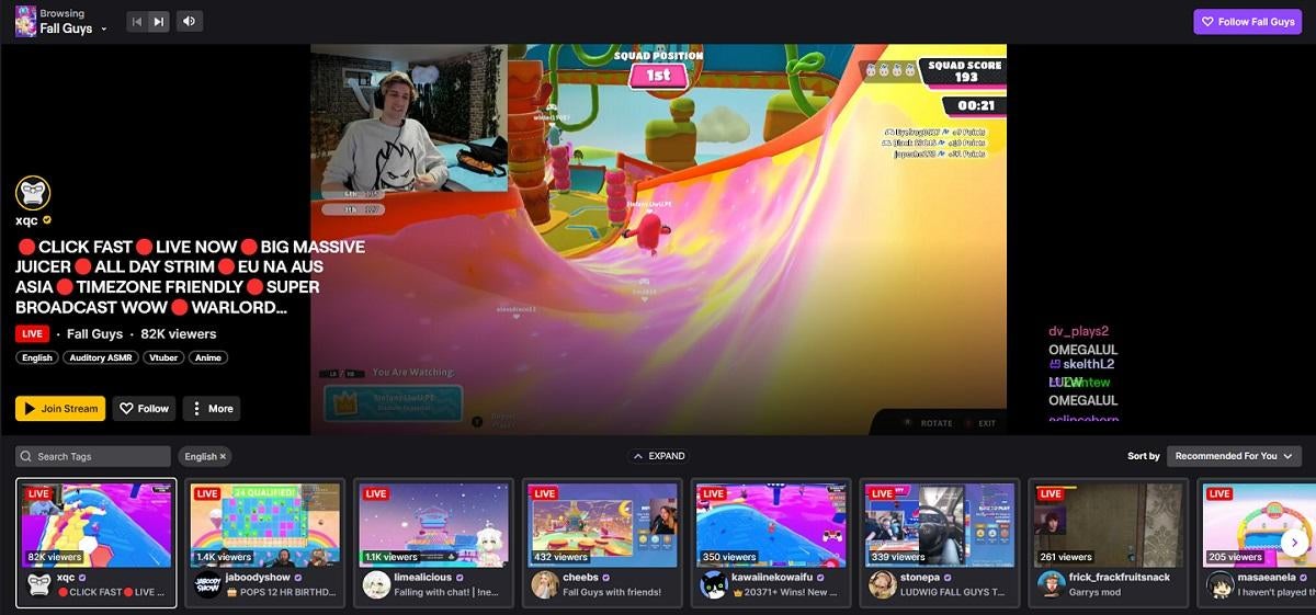 Twitch Users Divided Over Updated Layout