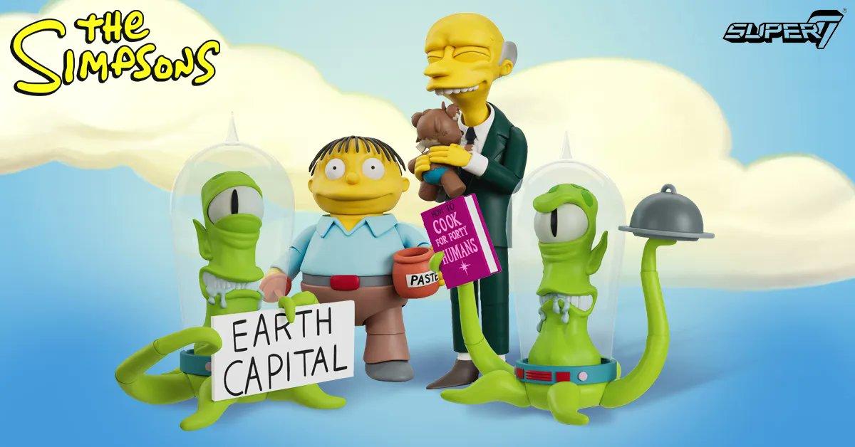 The Simpsons Ultimates Wave 3 Figure Pre-Orders: Mr. Burns, Kang, Kodos ...