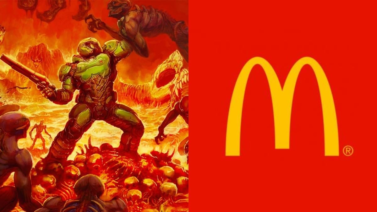 Doom Meme Shows Game on McDonald's Self Serve Kiosk; John Romero Responds