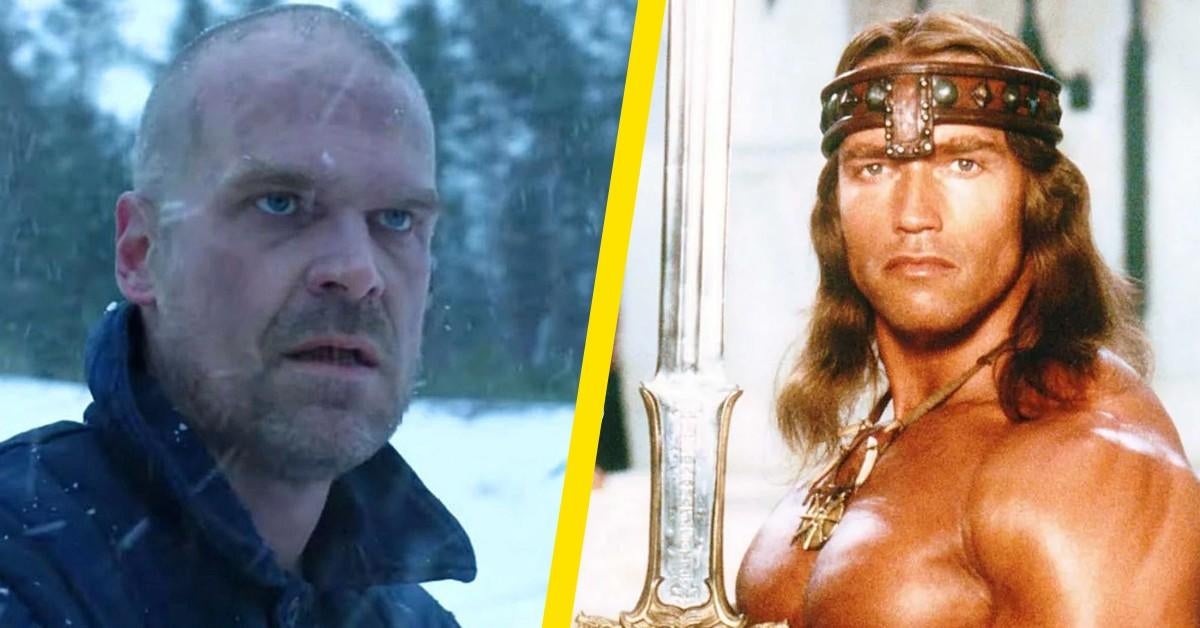 Stranger Things: David Harbour Reveals Conan the Barbarian Prop Was ...