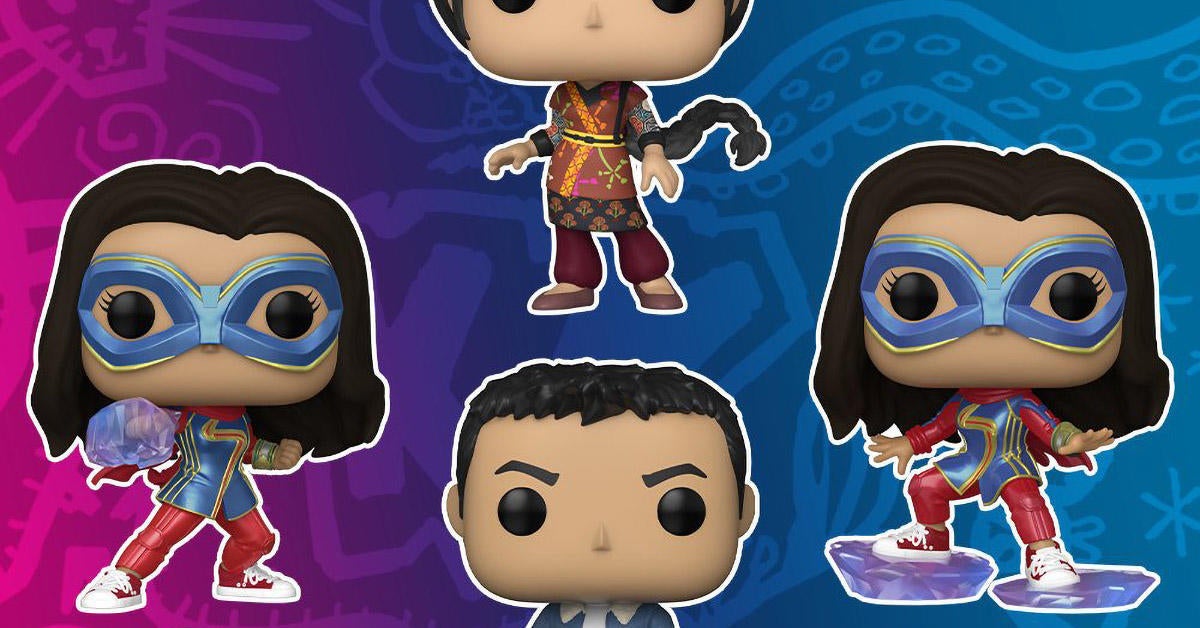 Ms. Marvel Disney+ Funko Pop Lineup Adds Aisha, Kamran And New ...