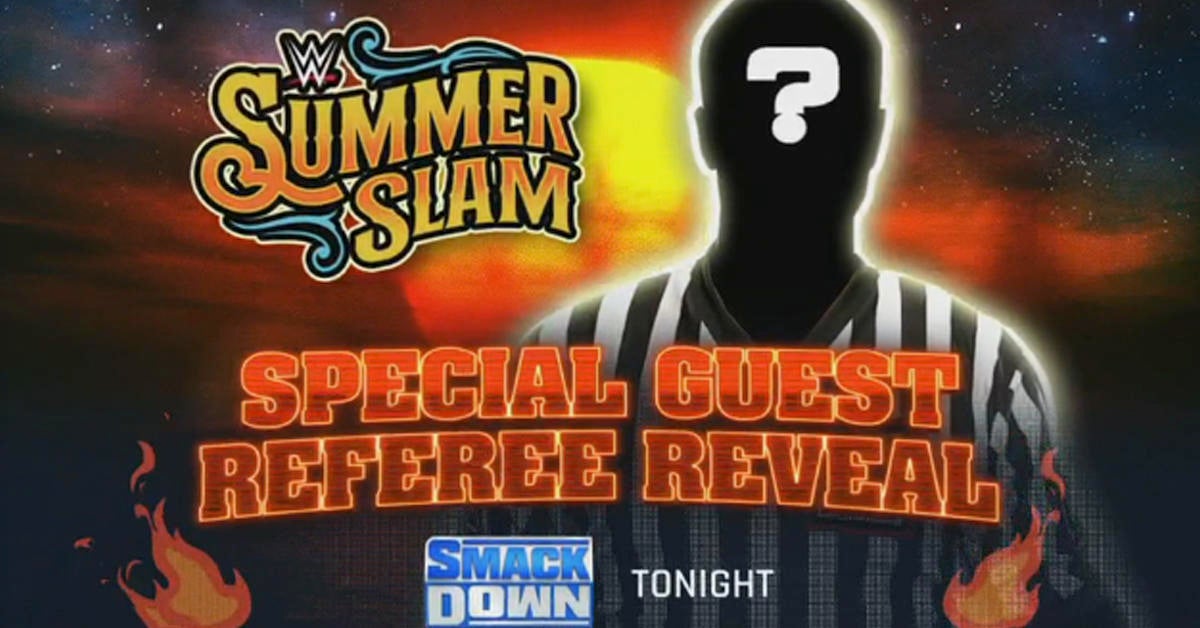 WWE Legend Revealed to be Special Guest Referee at SummerSlam