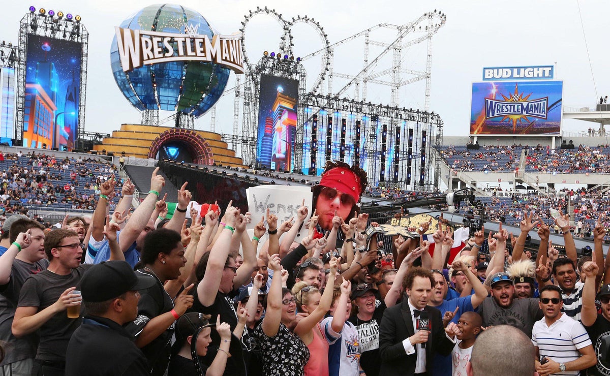 WWE Fans Celebrate WrestleMania 40 Announcement