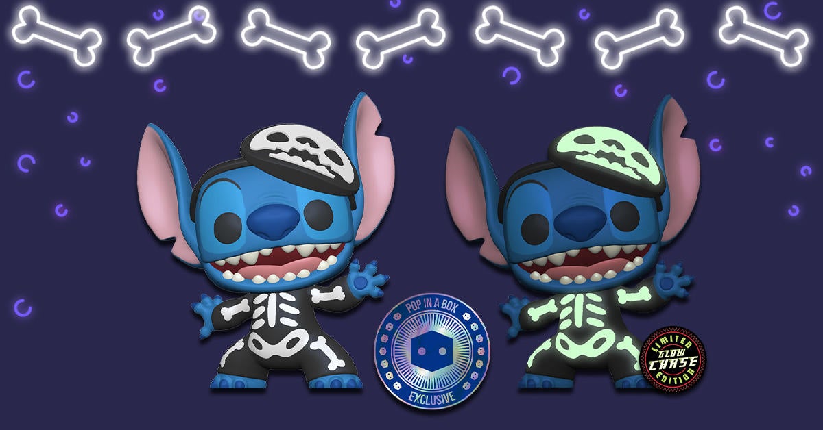 Lilo & Stitch Spooky Skeleton Stitch Funko Pop Exclusive Is Up for Pre ...