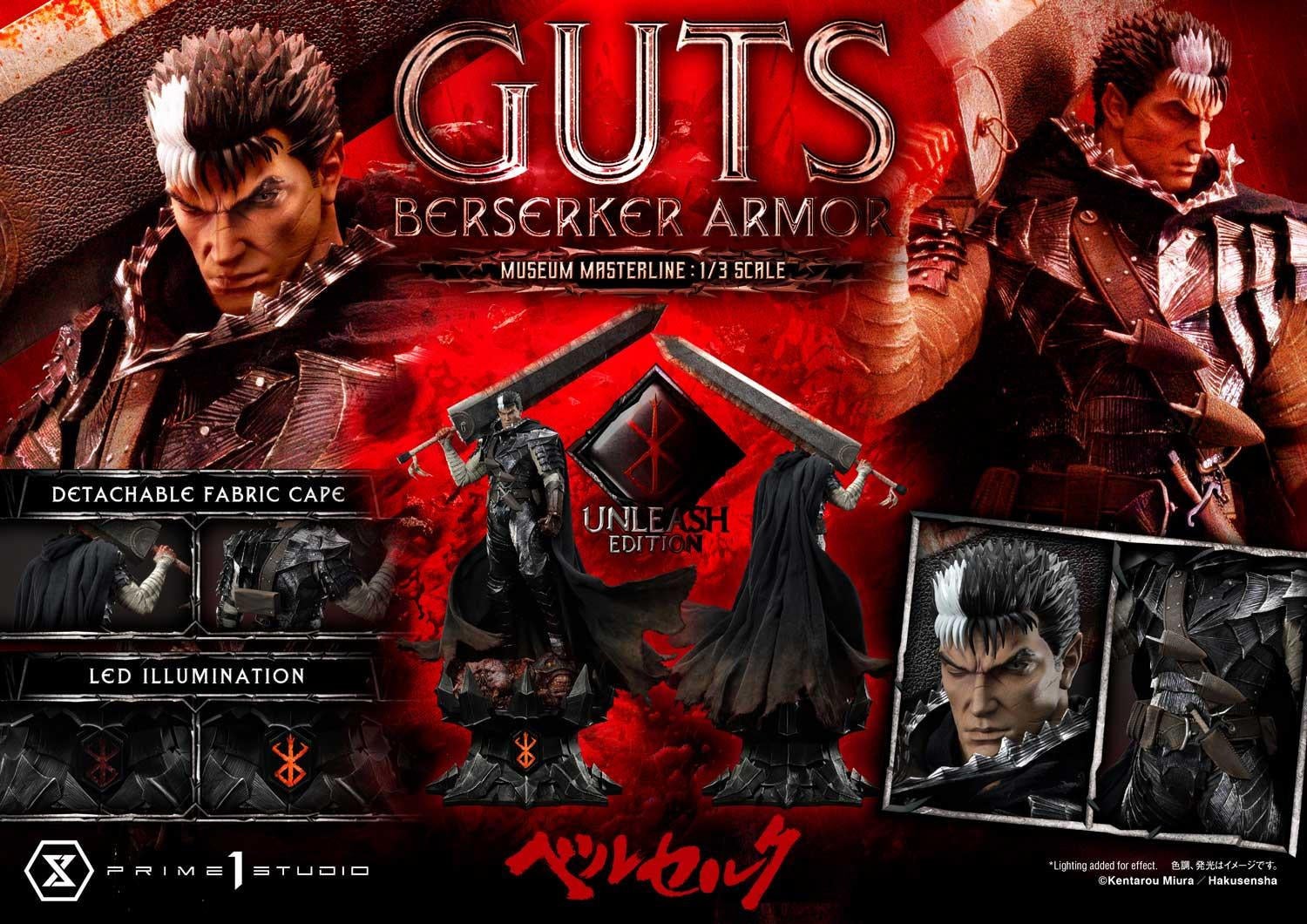 Berserk to Release 4-Foot Tall Guts Statue