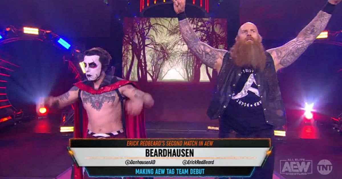 Erick Redbeard Joins Danhausen at AEW's Quake by the Lake on Rampage