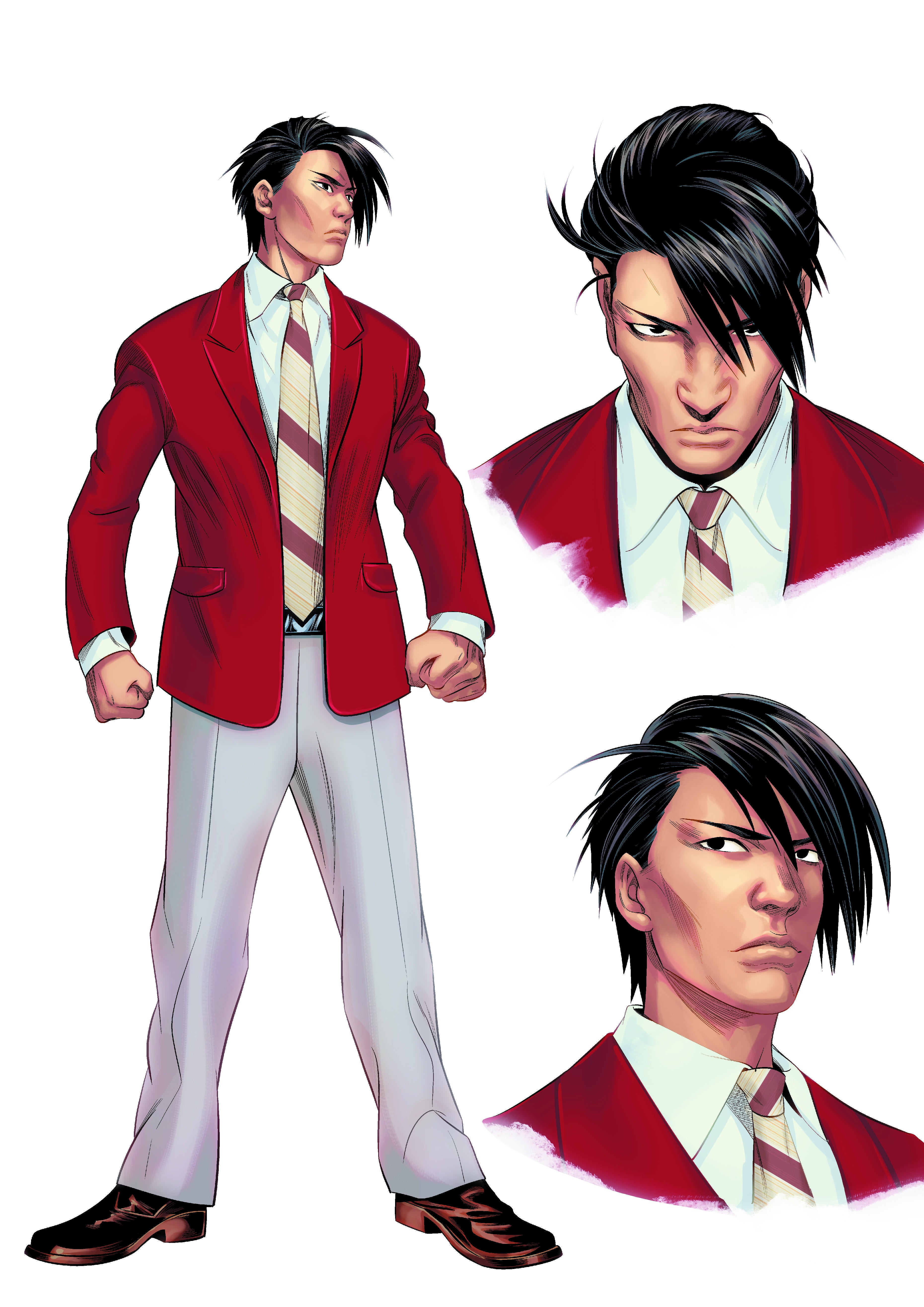 Assassin G: Check Out He Tao's Character Sketches For New Shared Wuxia ...