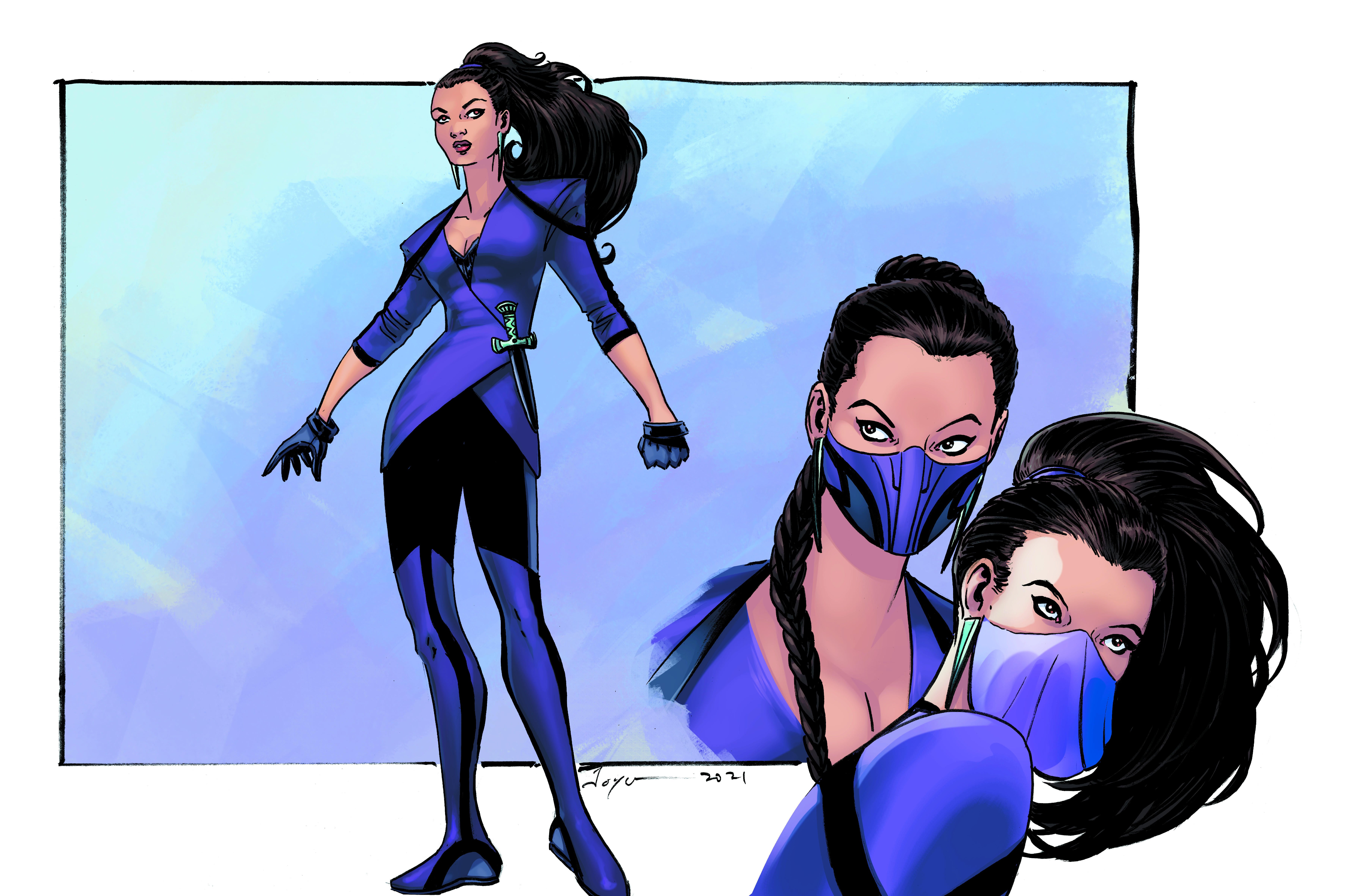 Assassin G: Check Out He Tao's Character Sketches For New Shared Wuxia ...