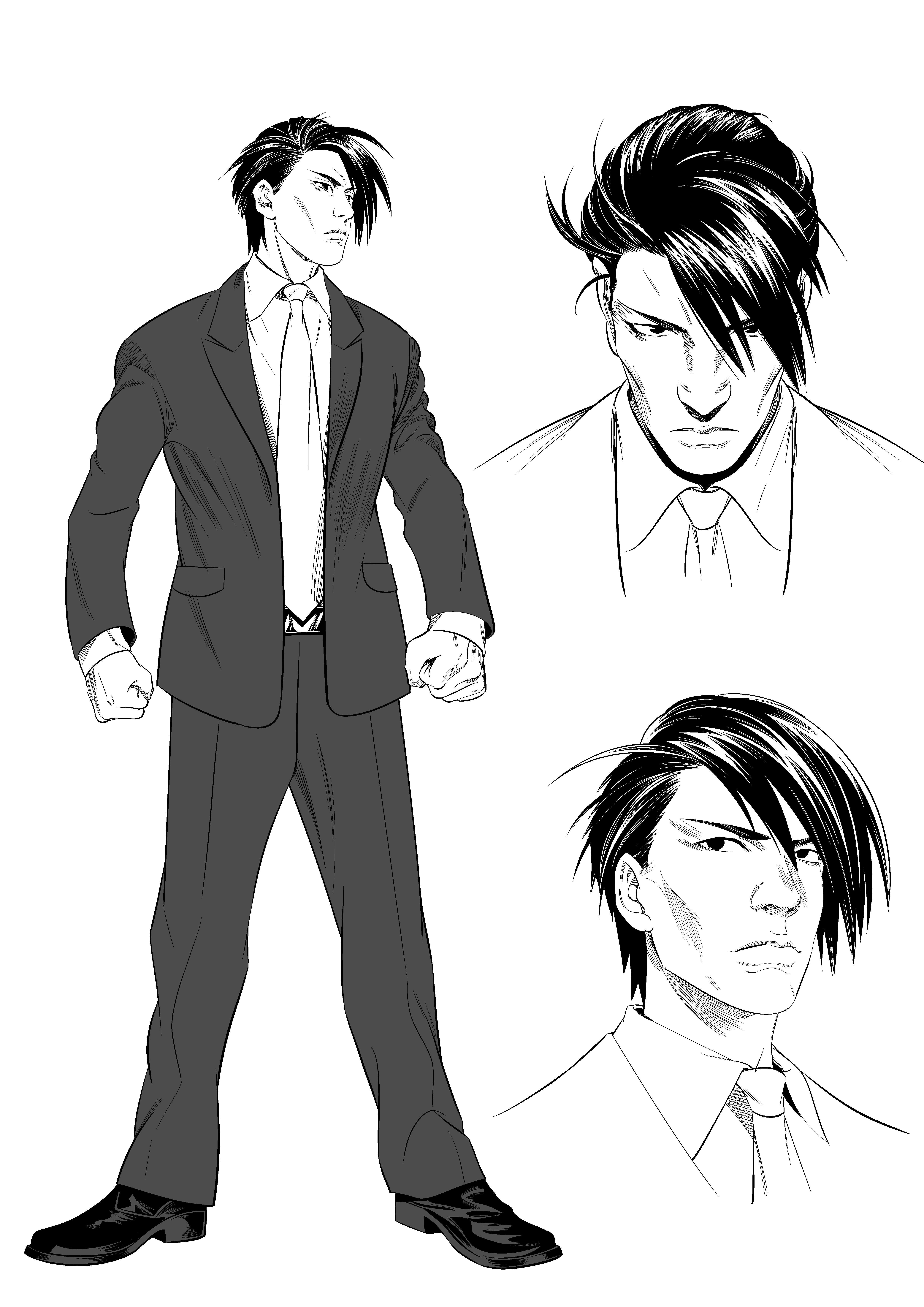 Assassin G: Check Out He Tao's Character Sketches For New Shared Wuxia ...