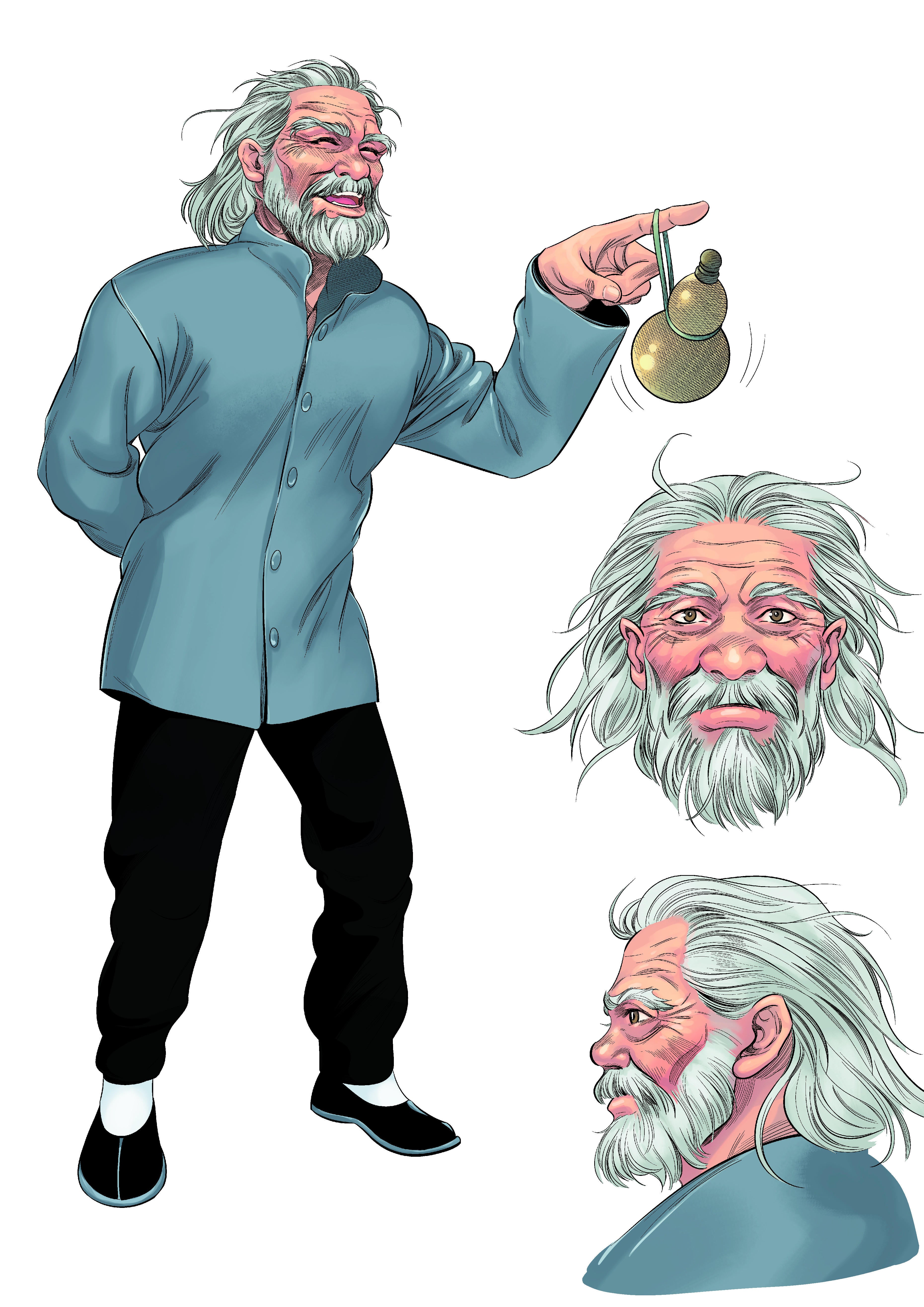 Assassin G: Check Out He Tao's Character Sketches For New Shared Wuxia ...