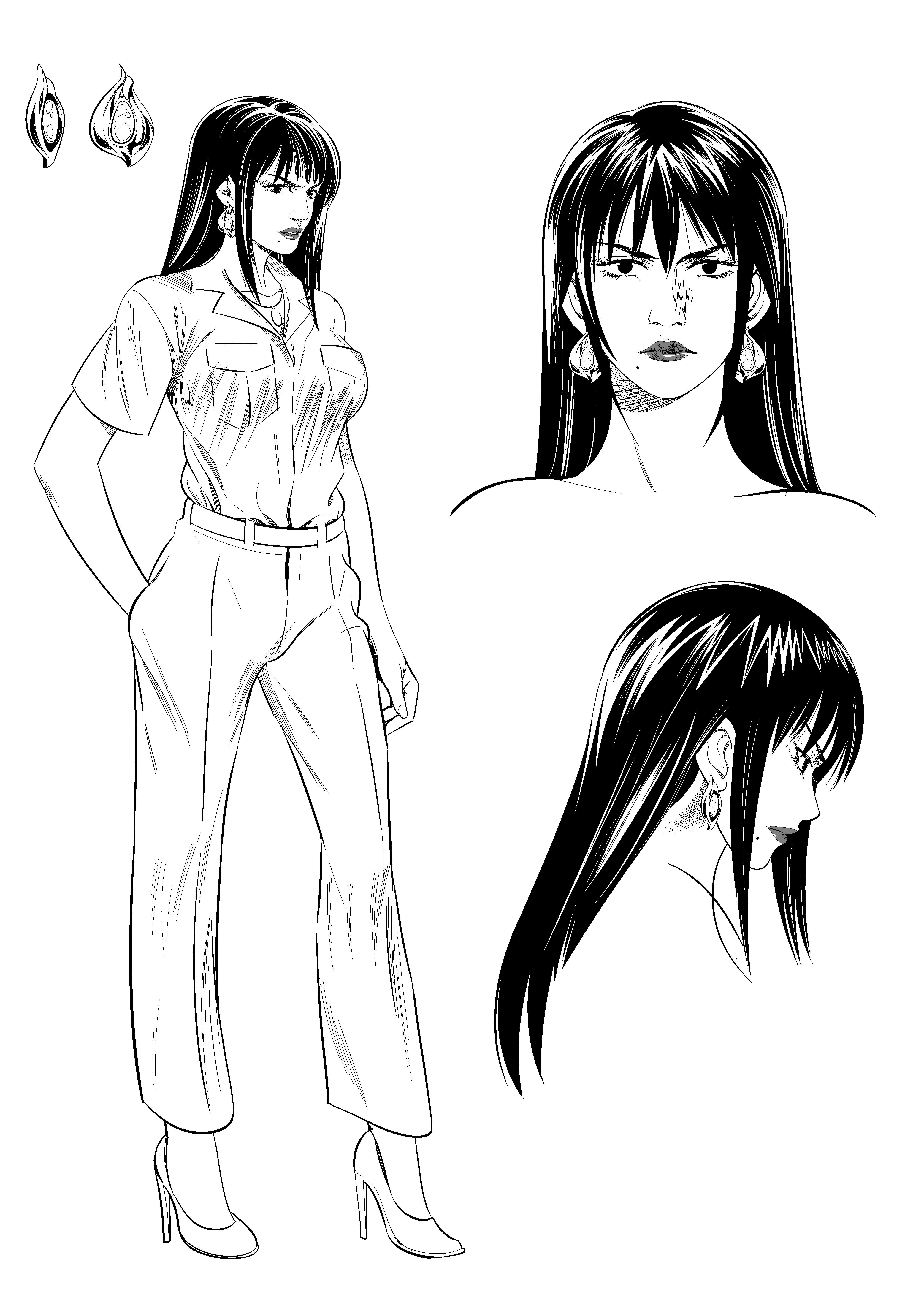 Assassin G: Check Out He Tao's Character Sketches For New Shared Wuxia ...