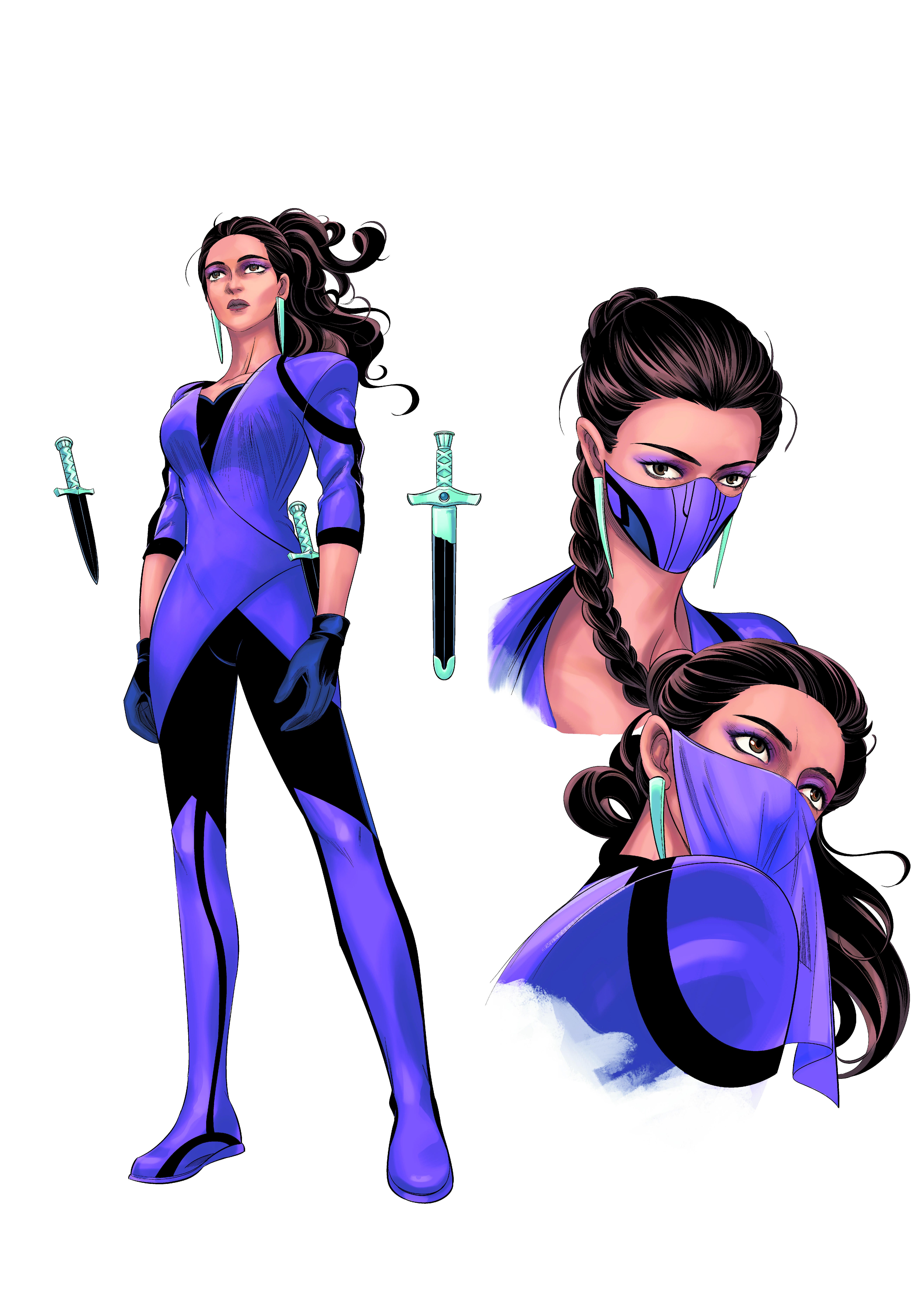 Assassin G: Check Out He Tao's Character Sketches For New Shared Wuxia ...