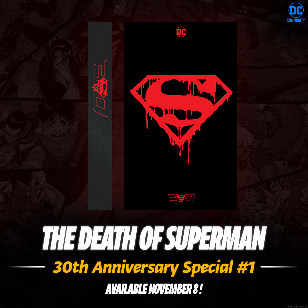 DC's Death of Superman 30th Anniversary Special Armband Revealed