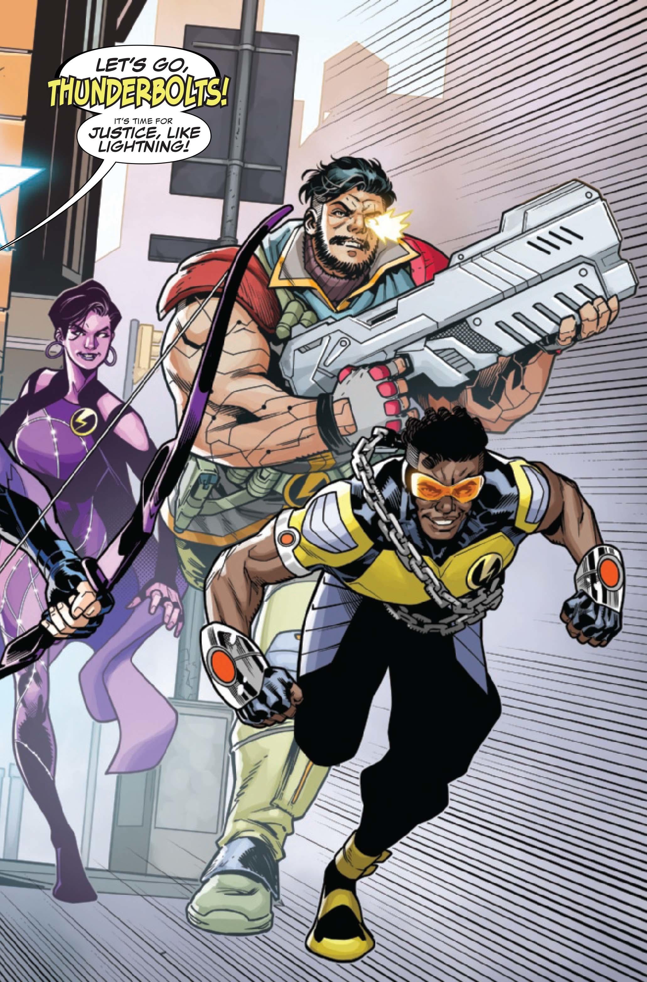Marvel's New Thunderbolts Set Off on Their First Official Mission ...