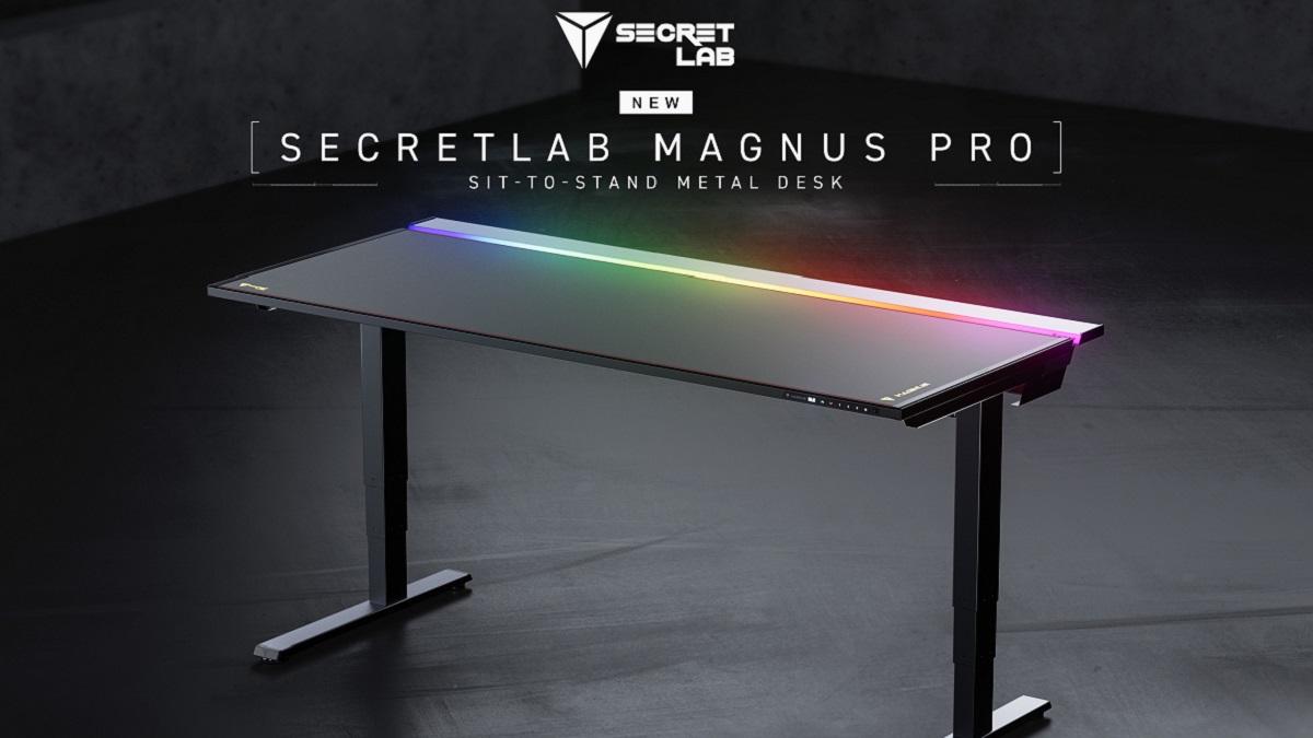 Secretlab Announces Sit-to-Stand Magnus Pro Desk