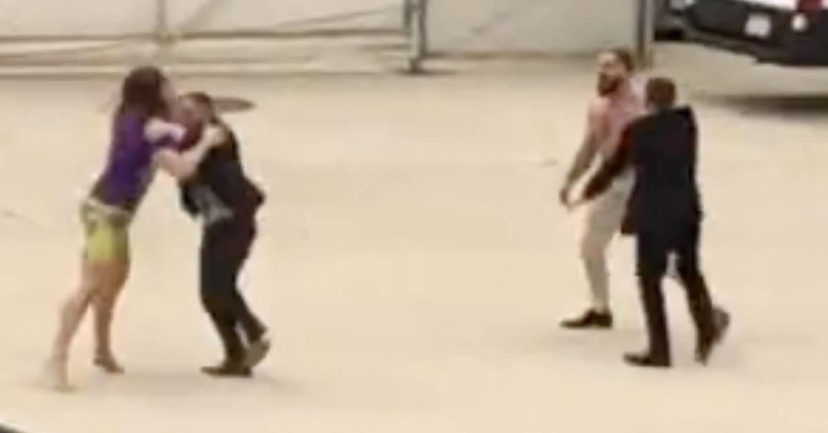 Watch: Seth Rollins and Riddle Start Brawling in the Parking Lot Hours ...