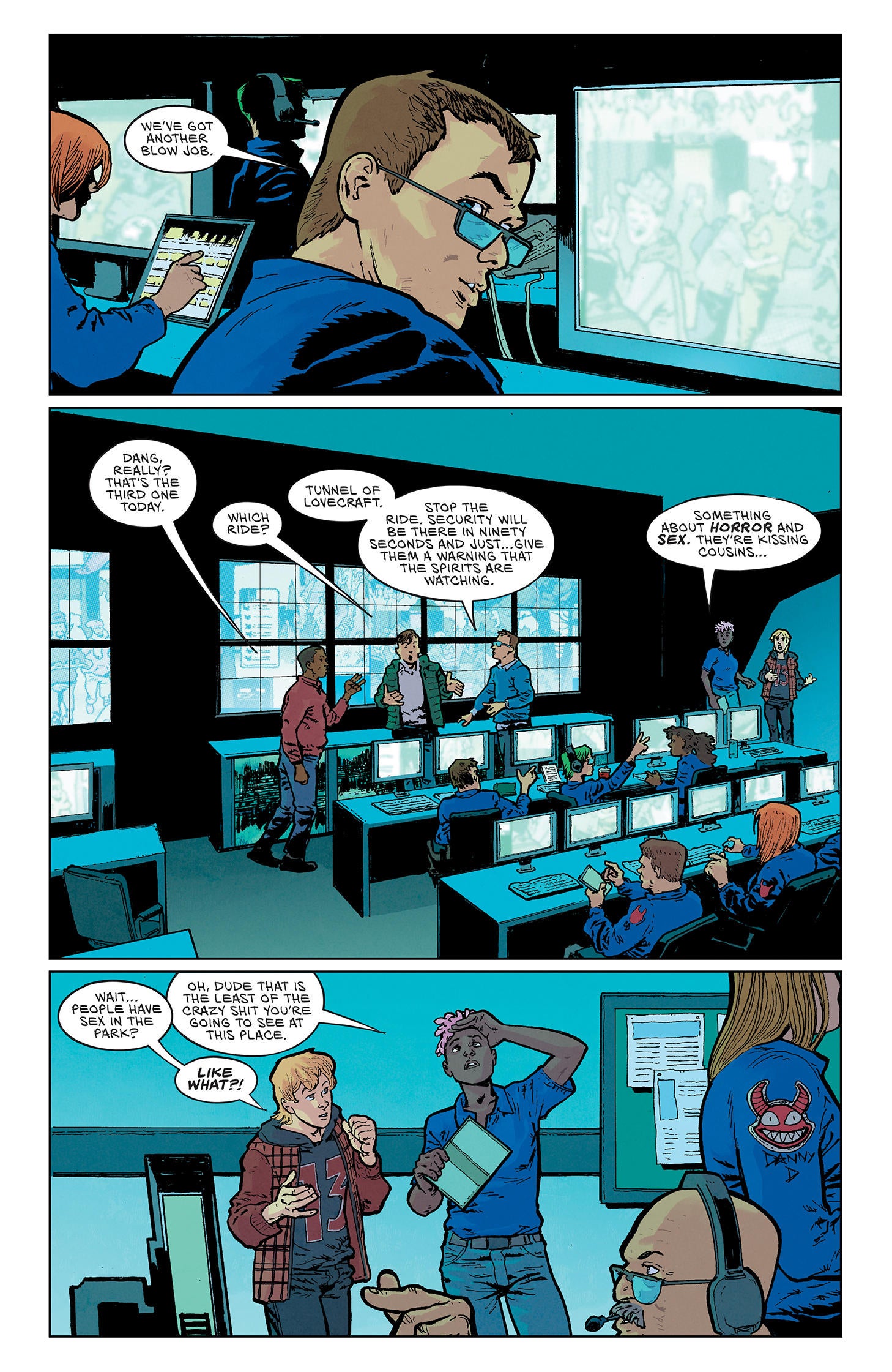 Joshua Williamson and Andrei Bressan's Dark Ride First Look Released by ...