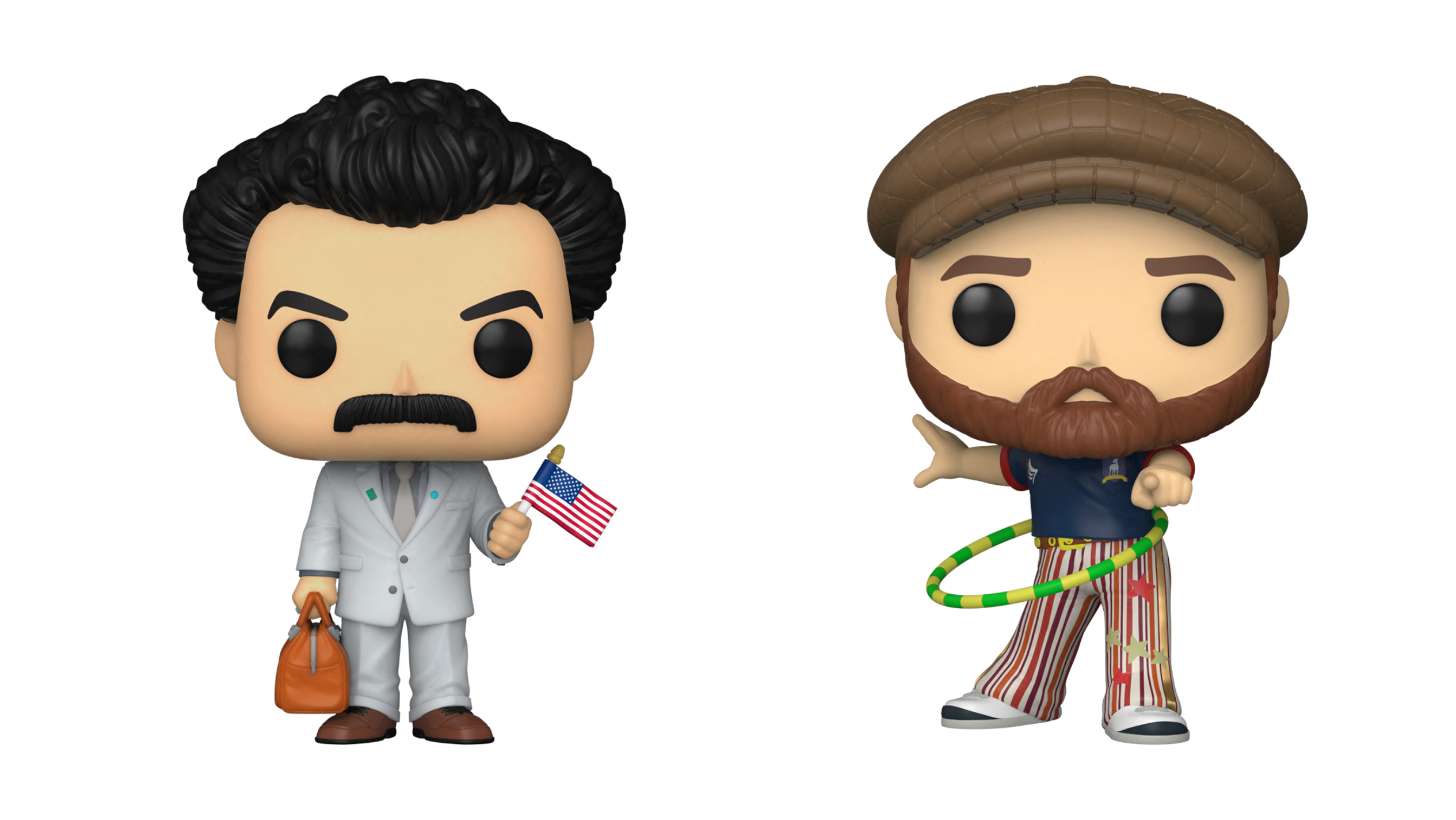 Funko Reveals New 'Borat' and 'Ted Lasso' Pop! Figures (Exclusive)