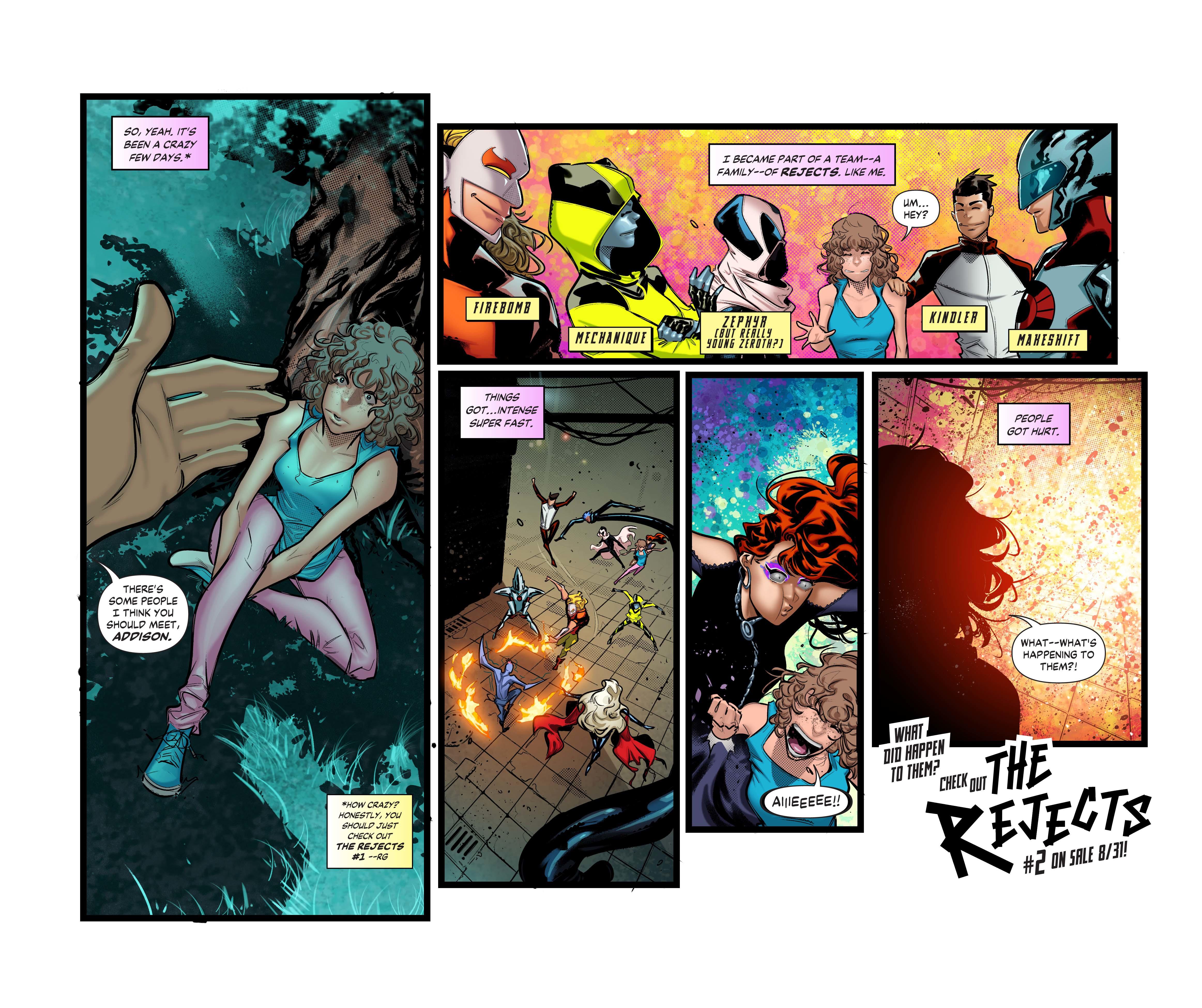 InterPop Comics Reveals New Preview of The Rejects #2 (Exclusive)