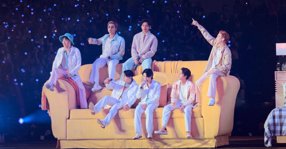 Disney+ Surprise Releases BTS: Permission to Dance on Stage