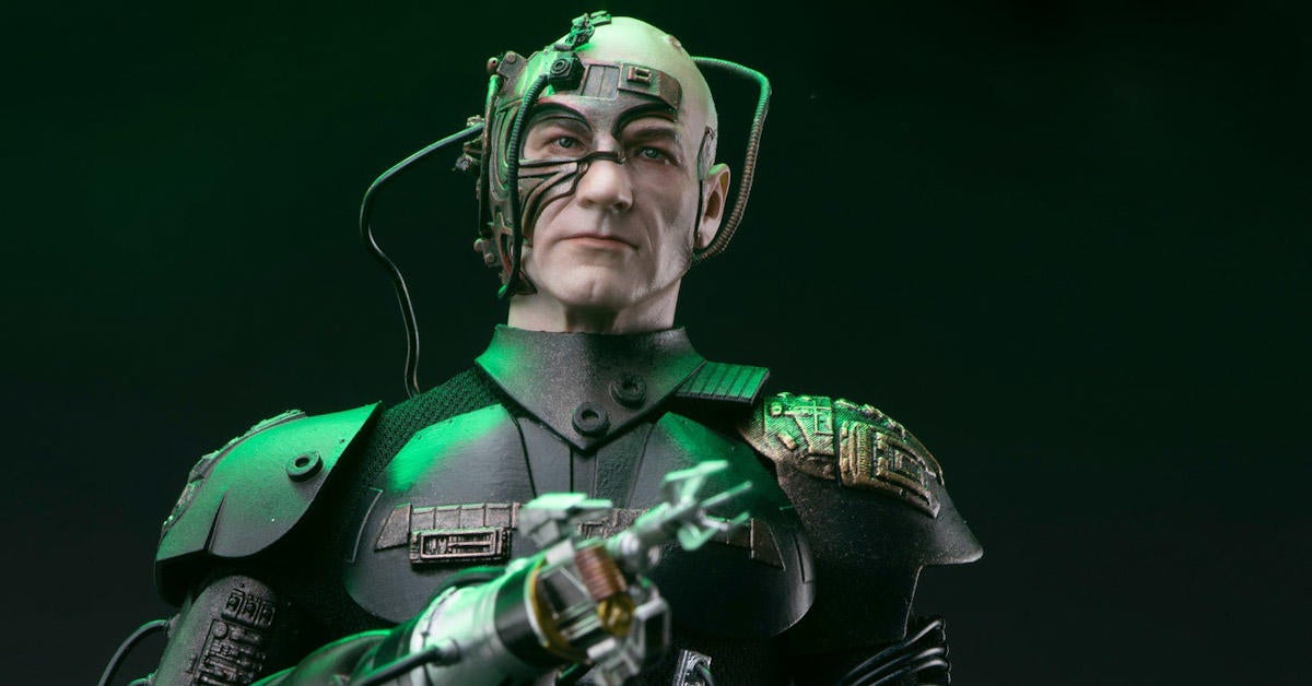 Epic Star Trek: The Next Generation Locutus of Borg Sixth Scale Figure ...