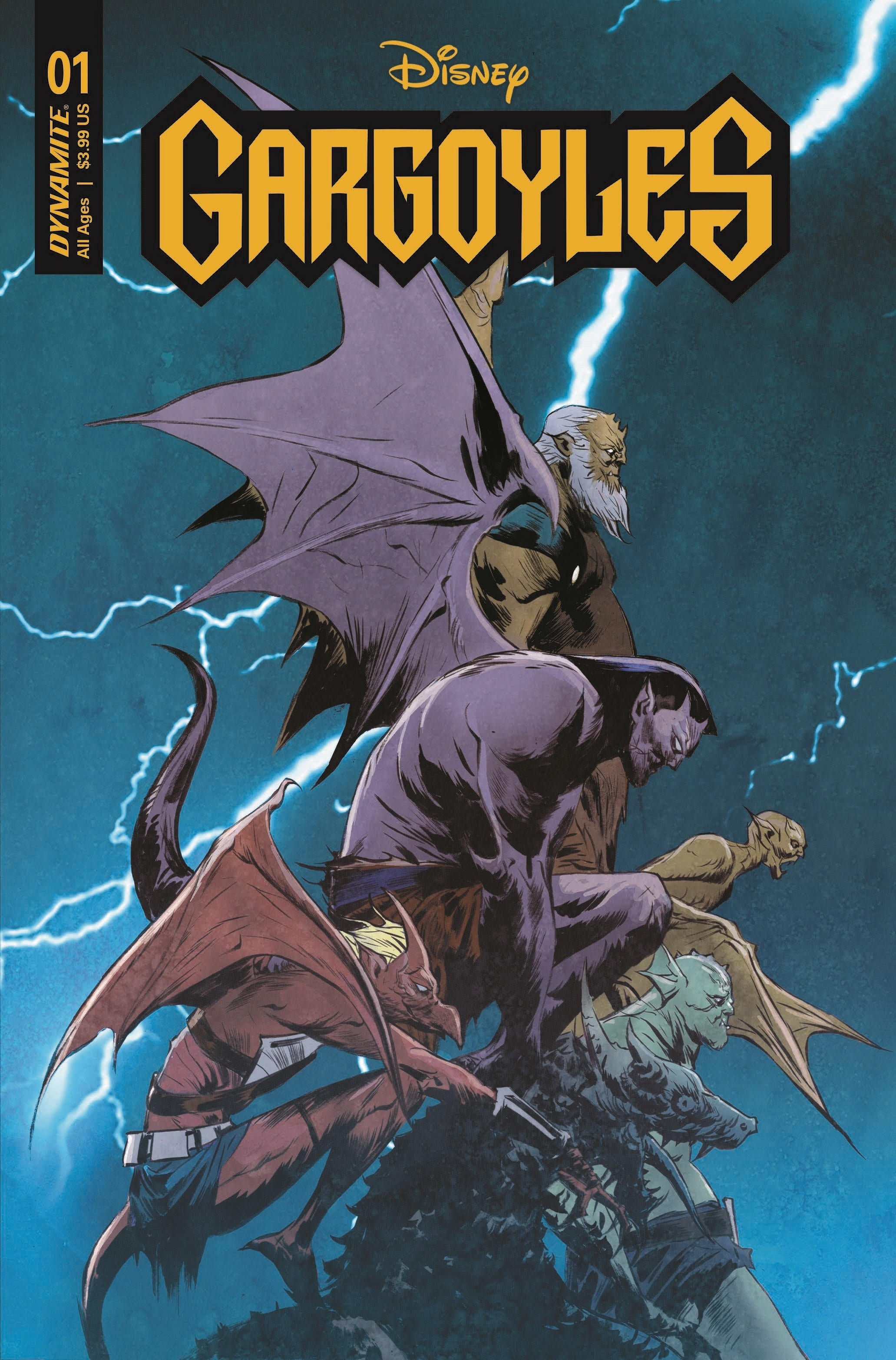 Dynamite Unveils Covers From Upcoming 'Gargoyles' Series