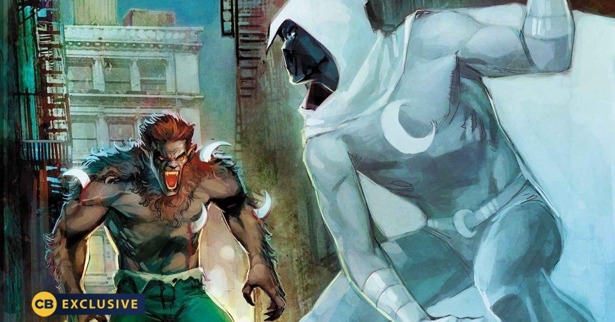 Werewolf by Night and Moon Knight Square Off in a Supernatural Showdown ...