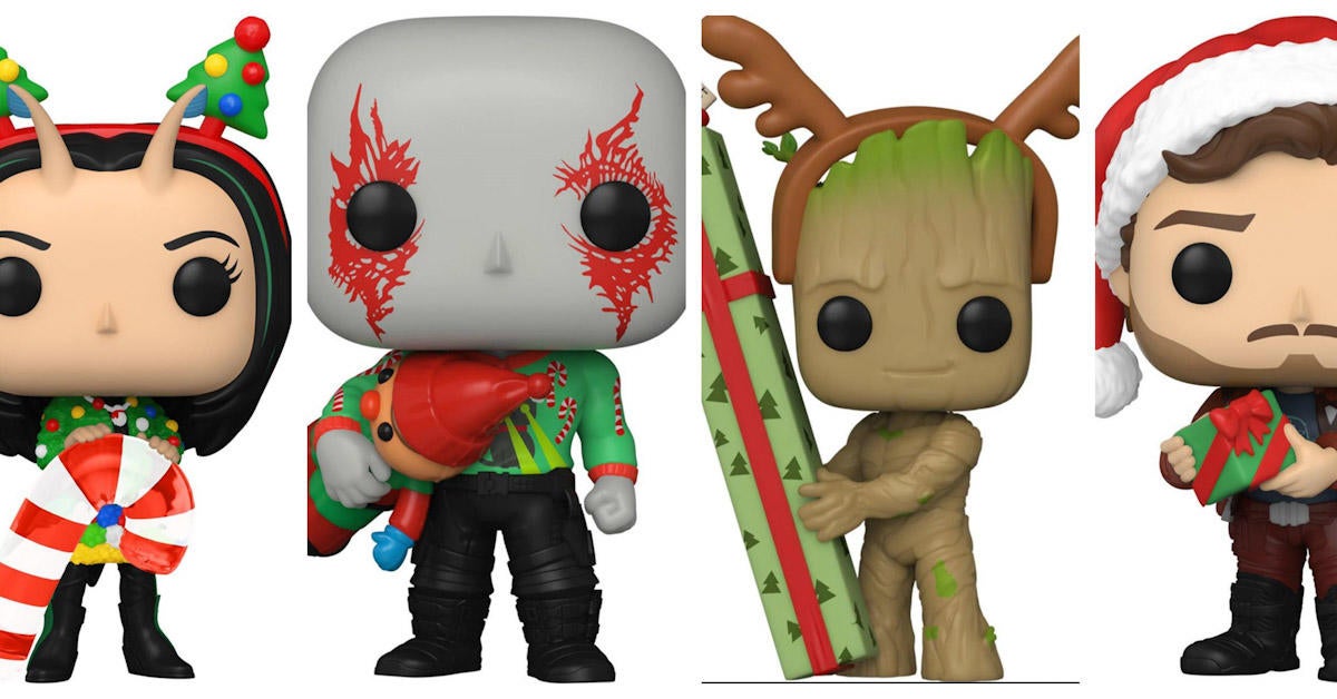Guardians of the Galaxy Holiday Special Gets a Wave of Festive Funko Pops