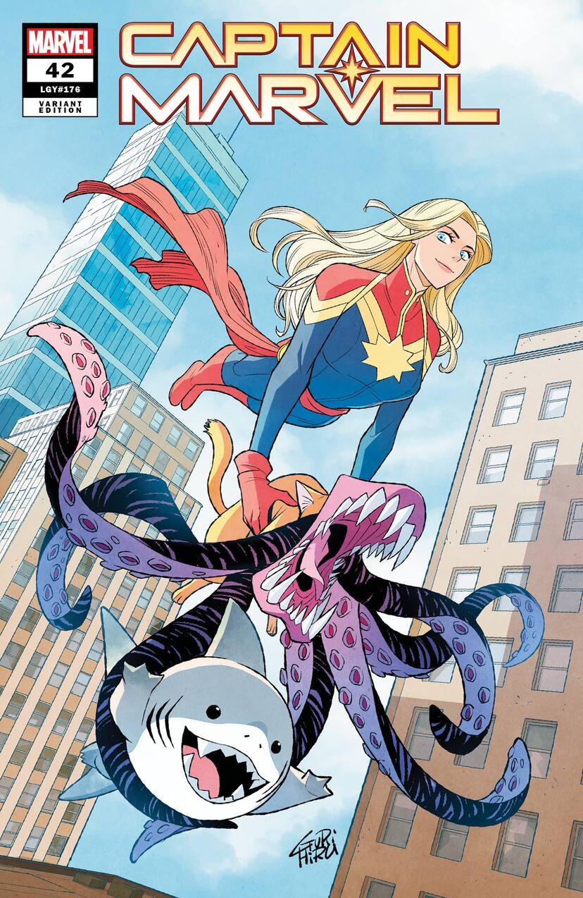 Jeff the Landshark Teams Up with Marvel Heroes in New Variant Covers Jeff the Landshark Teams Up with Marvel Heroes in New Variant Covers