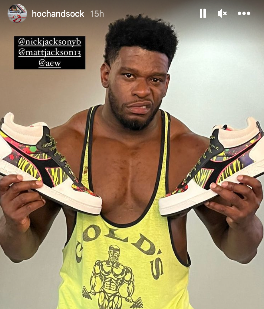 AEW Stars Celebrate Young Bucks' Sneaker Launch