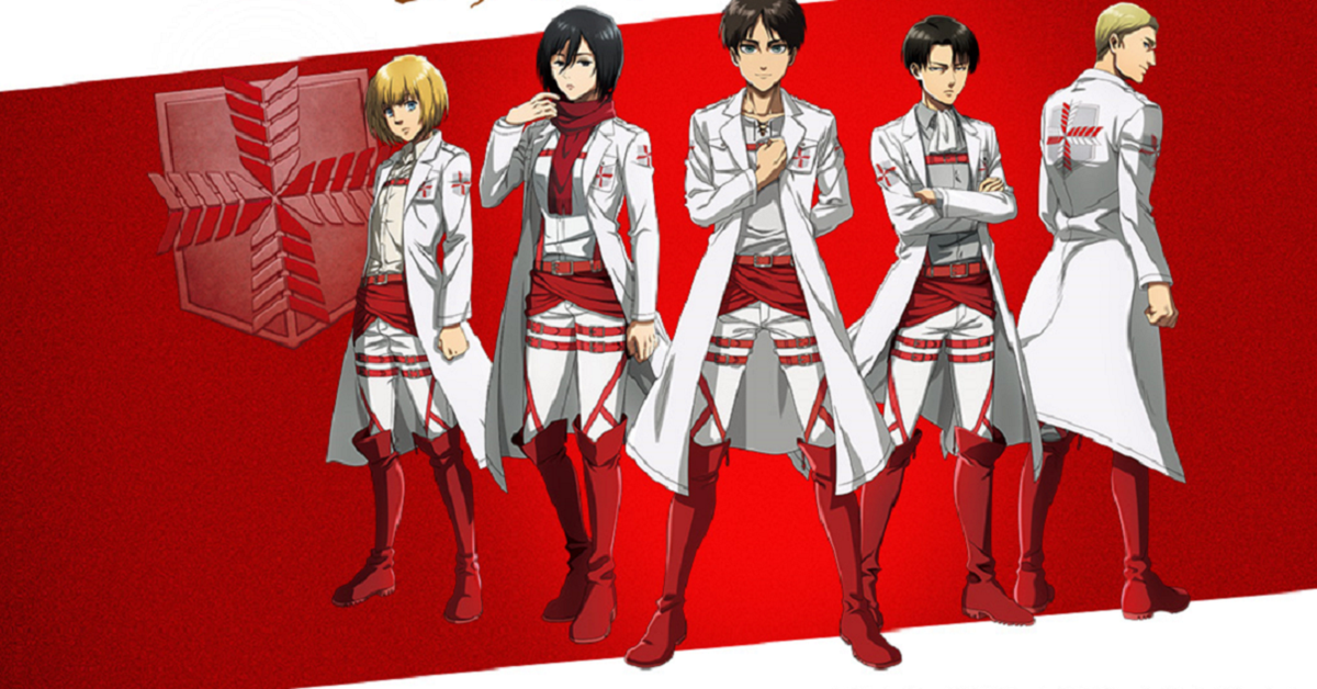 Attack on Titan Announces Red Cross Collaboration
