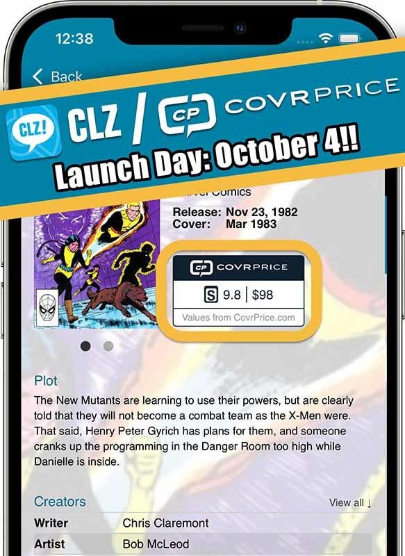 Covrprice and CLZ Team Up to Offer Real-Time Tracking of Comic Book ...