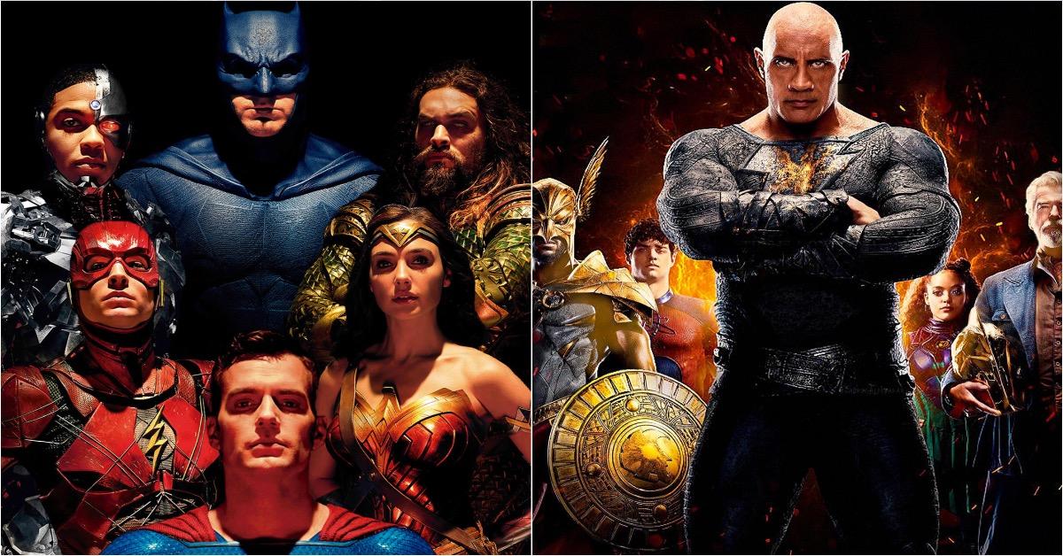 Black Adam Star on Justice Society vs. The Justice League