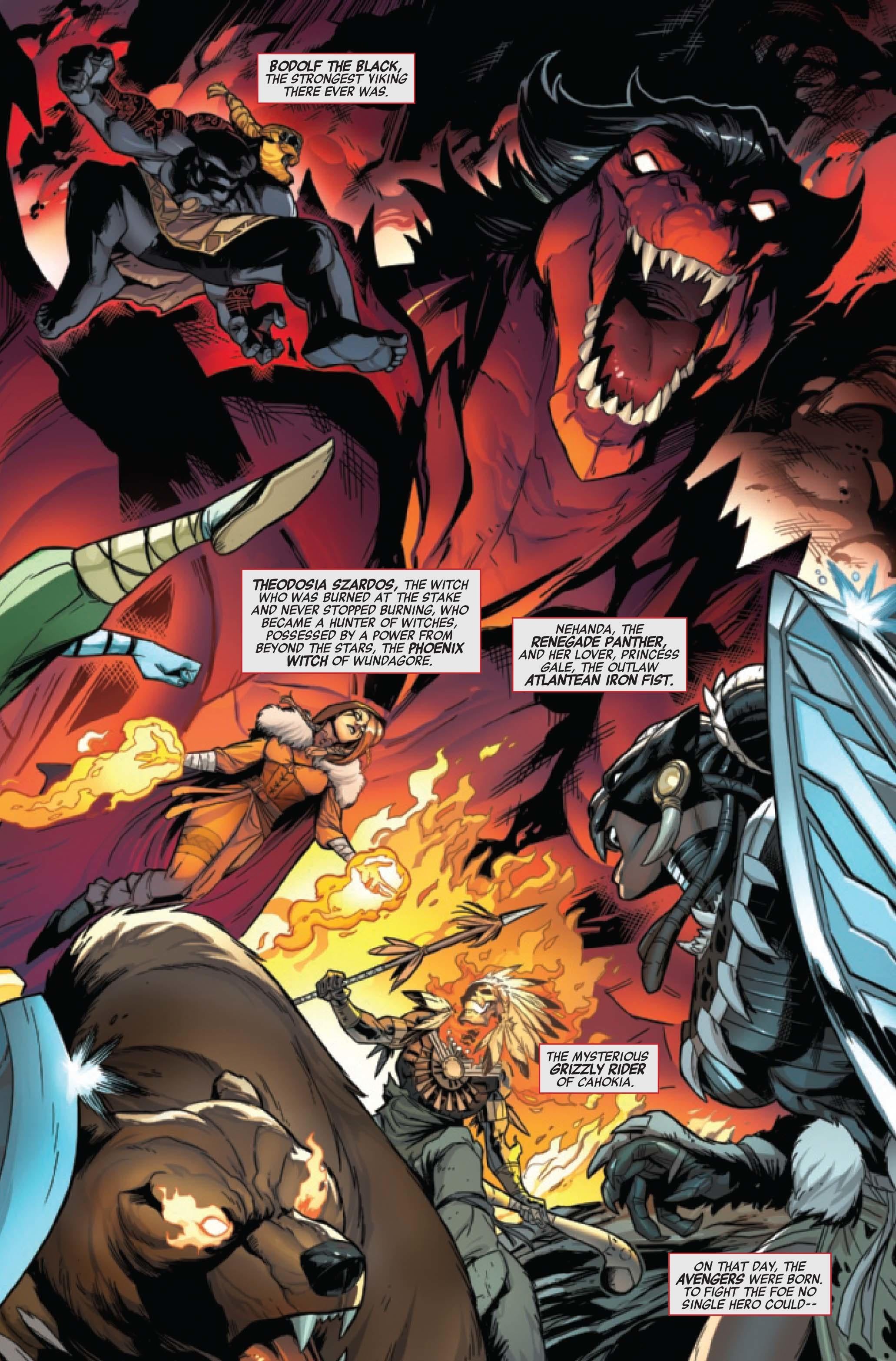 Avengers Introduces a New Team of Earth's Mightiest Heroes Fighting ...