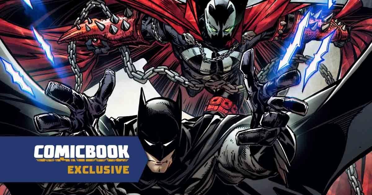 Batman/Spawn Full-Color Todd McFarlane Variant Cover Revealed (Exclusive)