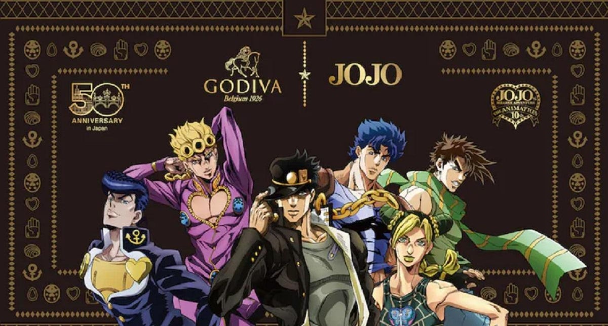 Jojos Bizarre Adventure To Collab With Godiva For Tasty New Chocolate